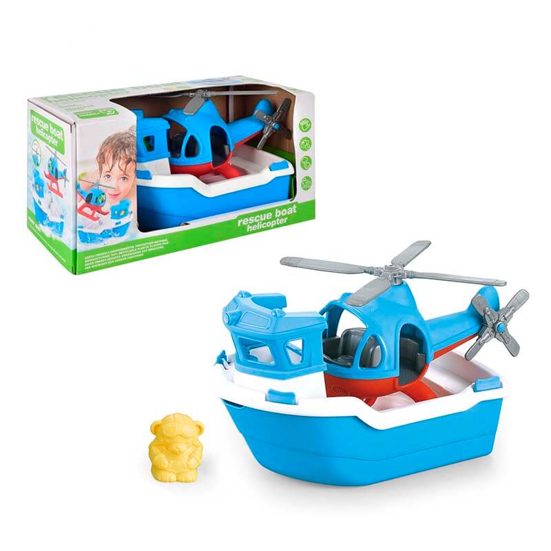 Rescue Boat & Chopper Playset – Granville Island Toy Company