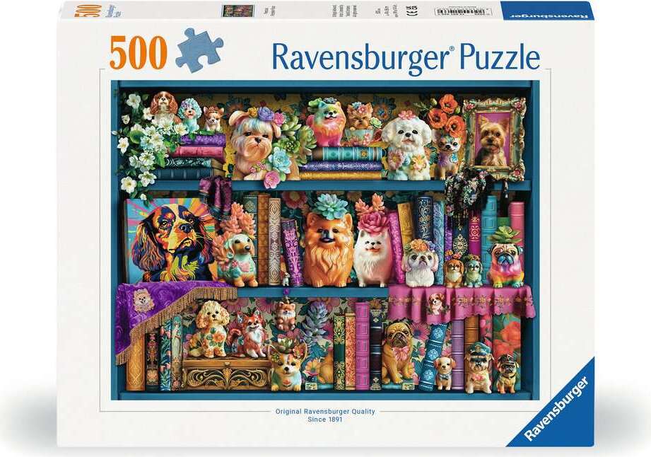 Precious Porcelain Pups 500 Pc Puzzle – Granville Island Toy Company