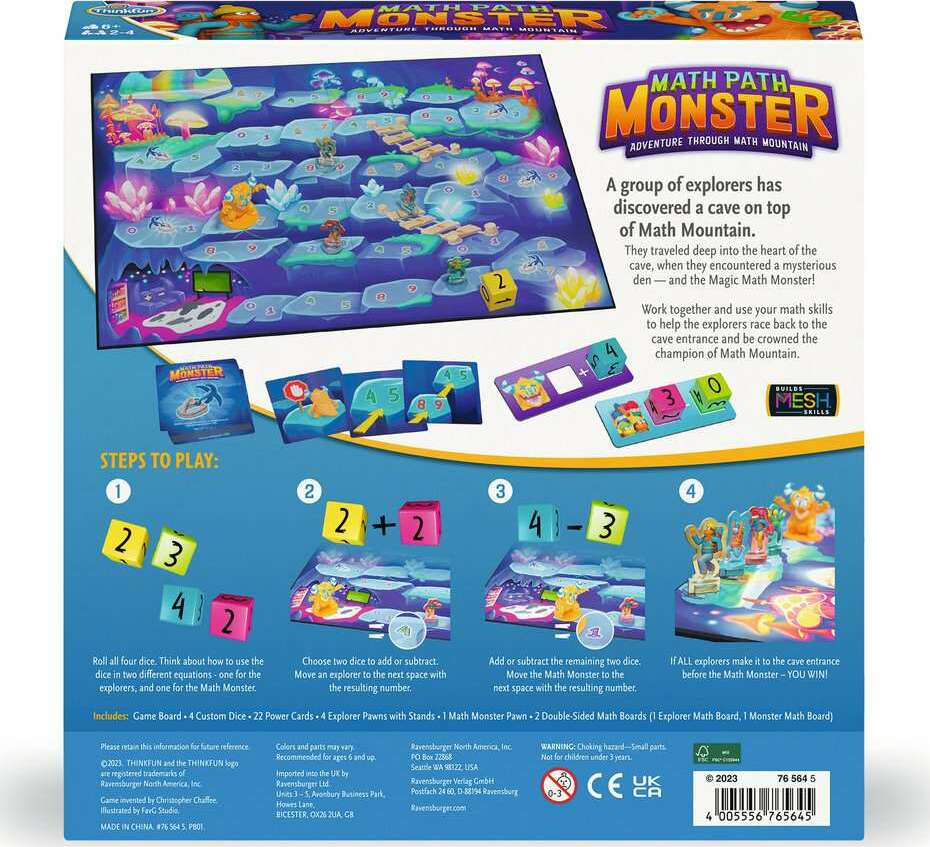 Math Path Monster (EN) – Granville Island Toy Company