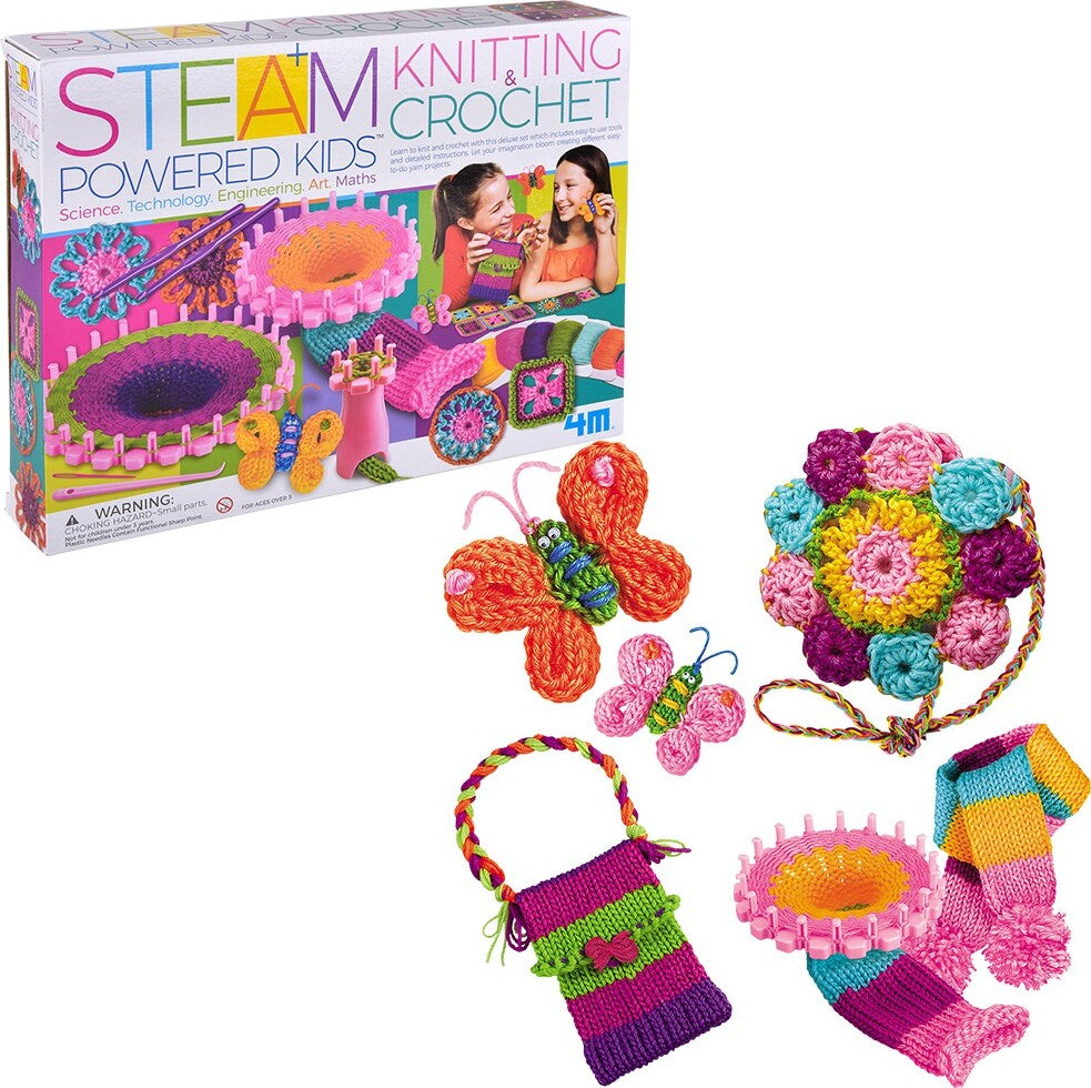 4M Steam Dlx Knitting & Crochet – Granville Island Toy Company